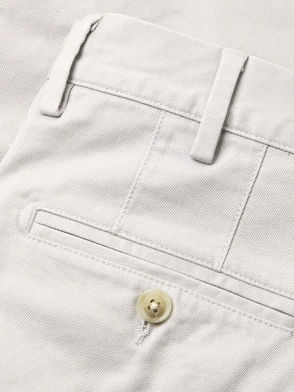 Peter Millar Crown Pilot Twill Shorts - Light Grey