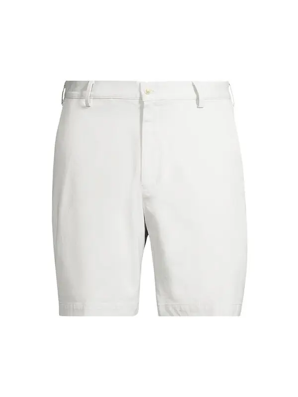 Peter Millar Crown Pilot Twill Shorts - Light Grey
