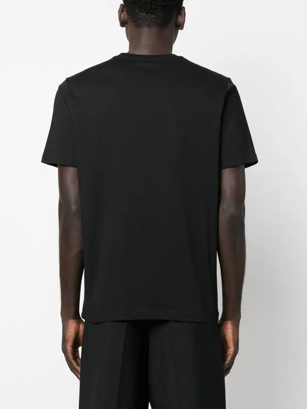 Paul Smith Zebra Logo-patch T-shirt - Black