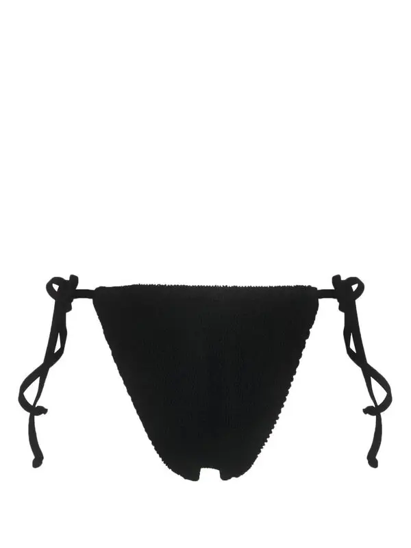 Bond Eye Tie-fastening Seersucker Bikini Bottom
