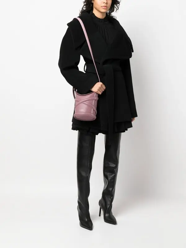 Alexander McQueen The Curve Bucket Bag