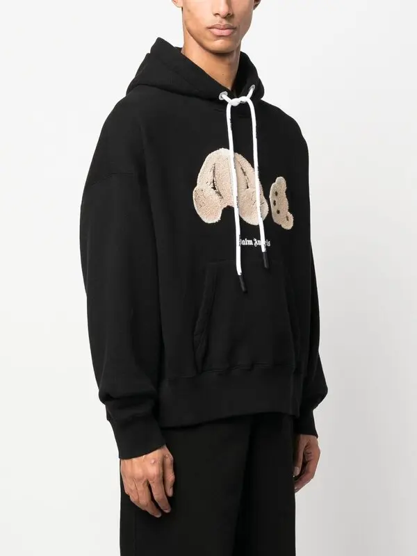 Palm Angels Teddy Bear Print Hoodie