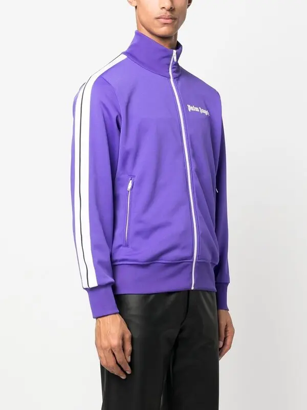 Palm Angels Logo-print Track Jacket - Purple