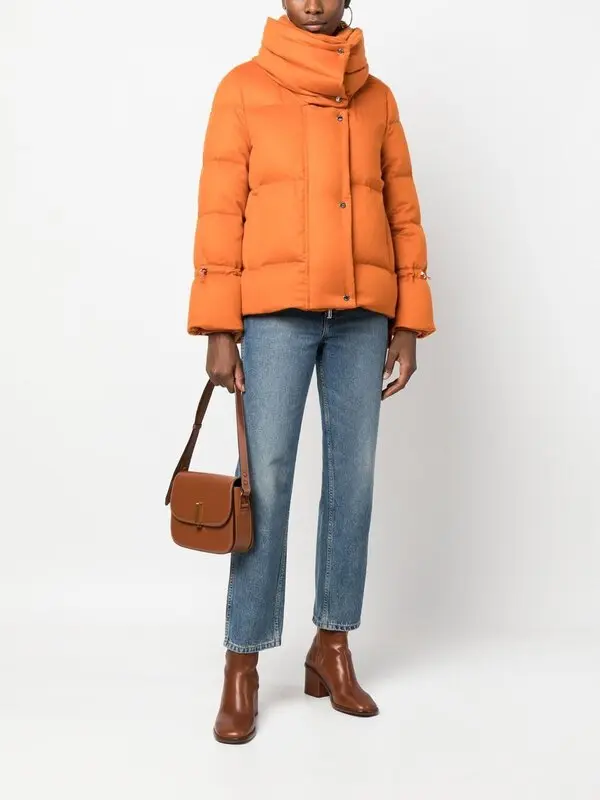 MOORER Padded Hooded Jacket