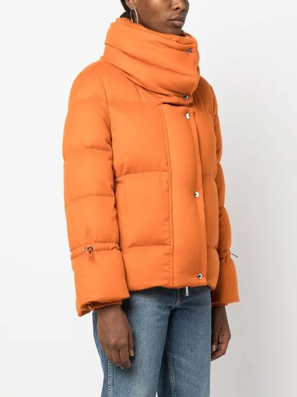 MOORER Padded Hooded Jacket