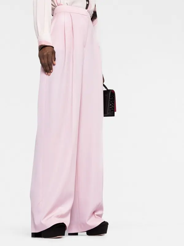 Alexander McQueen Pleated High-waisted Trousers