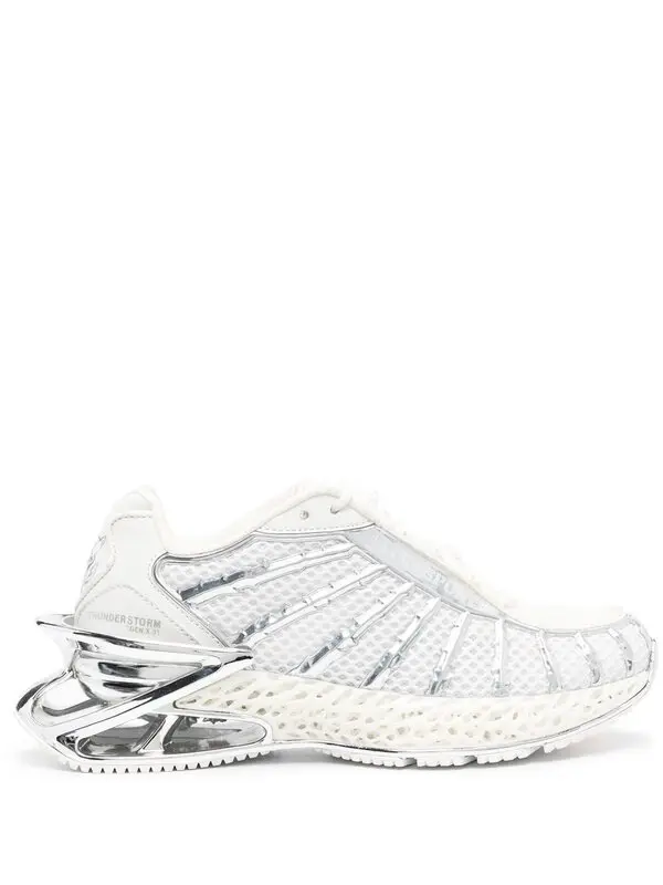 PLEIN SPORT Thunderstorm Genx Sneakers - White