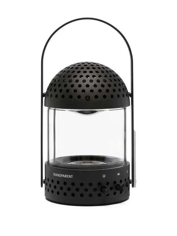 TRANSPARENT Light 360-degree Sound Speaker - Black