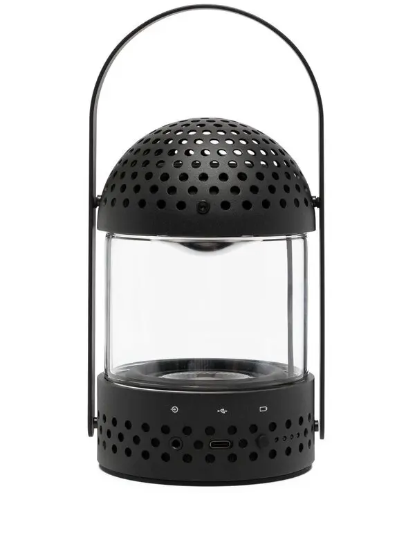 TRANSPARENT Light 360-degree Sound Speaker - Black