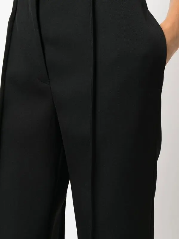 JIL SANDER Cropped Wide-leg Trousers