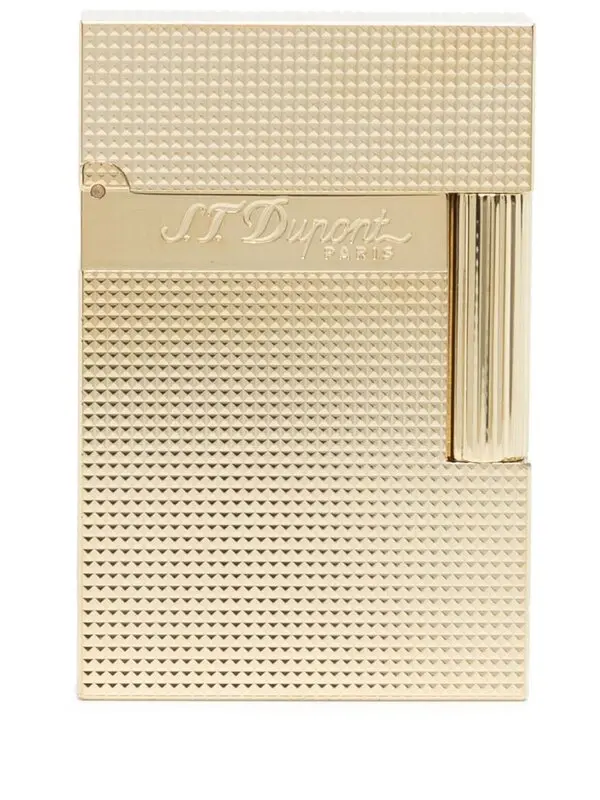 S.t. Dupont Plated Engraved-logo Lighter