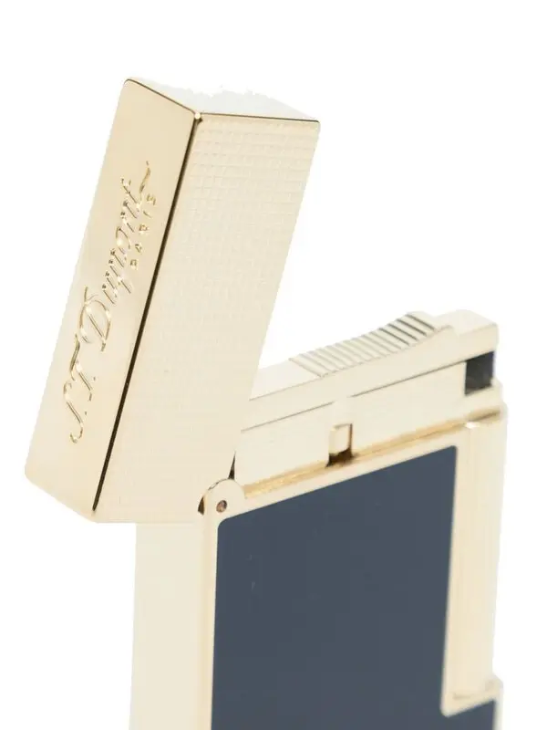 S.t. Dupont Plated Engraved-logo Lighter