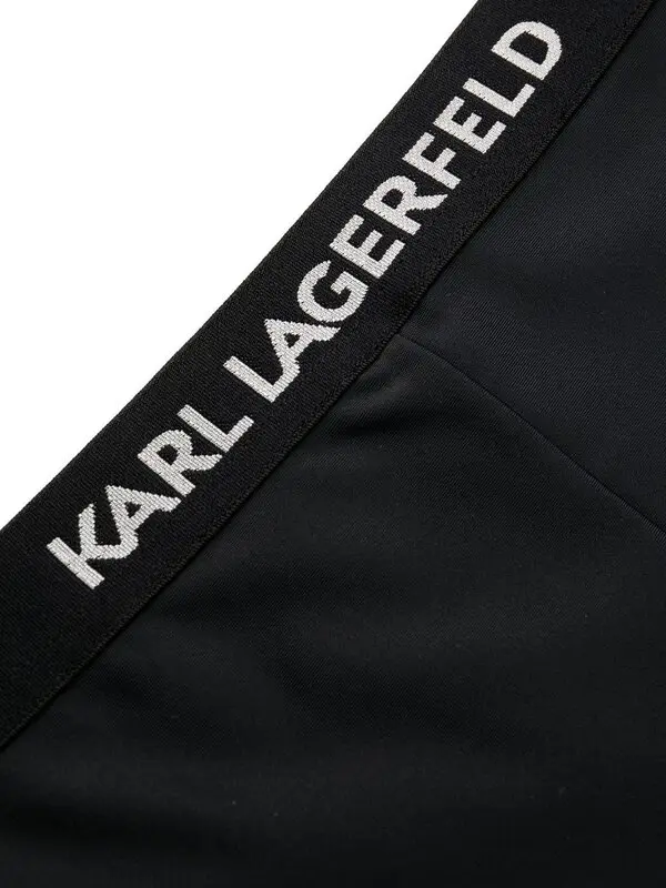 Karl Lagerfeld Logo-print Bikini Bottom