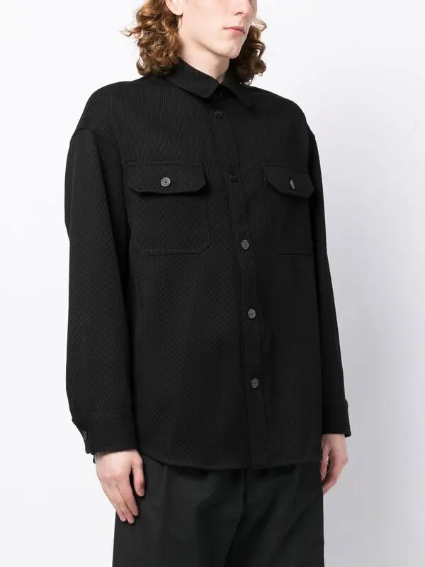 Emporio Armani Woollen Shirt Jacket