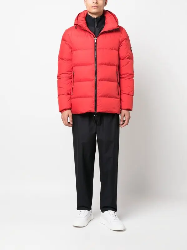 J. Lindeberg Barrel Padded Jacket - Red