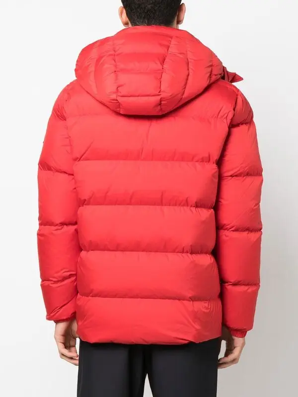 J. Lindeberg Barrel Padded Jacket - Red