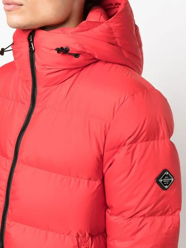 J. Lindeberg Barrel Padded Jacket - Red