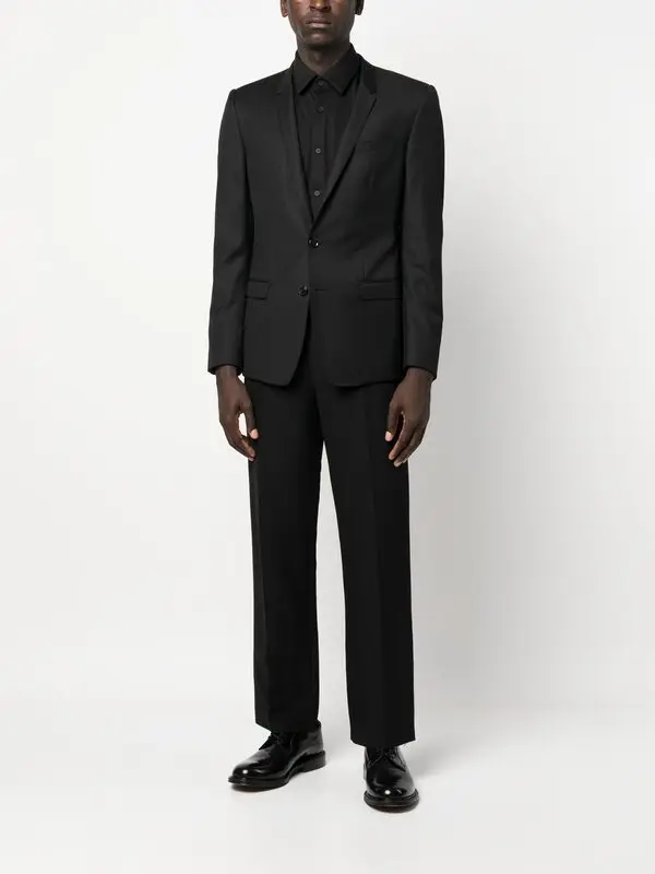 BOSS Slim-fit Shirt In A Performance-stretch Cotton Blend - Black