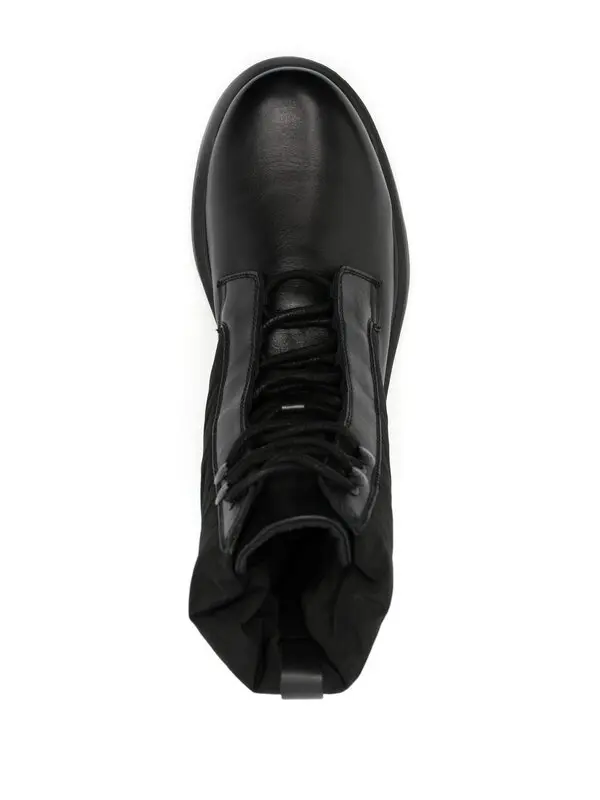 Calvin Klein Padded-panel Lace-up Boots