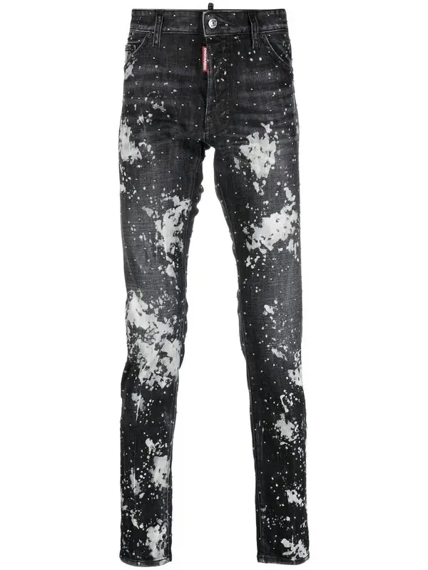 Dsquared2 Paint-splatter Jeans
