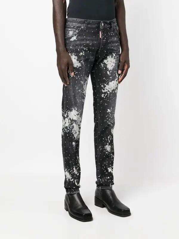 Dsquared2 Paint-splatter Jeans