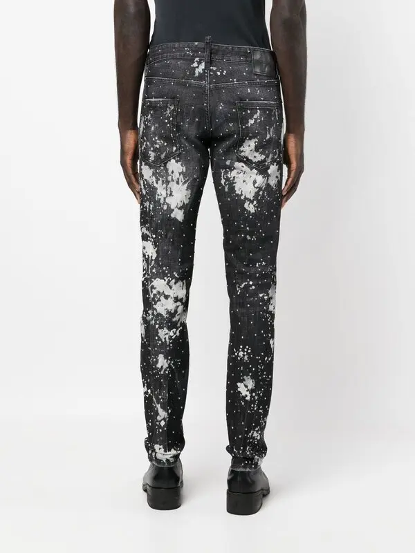 Dsquared2 Paint-splatter Jeans