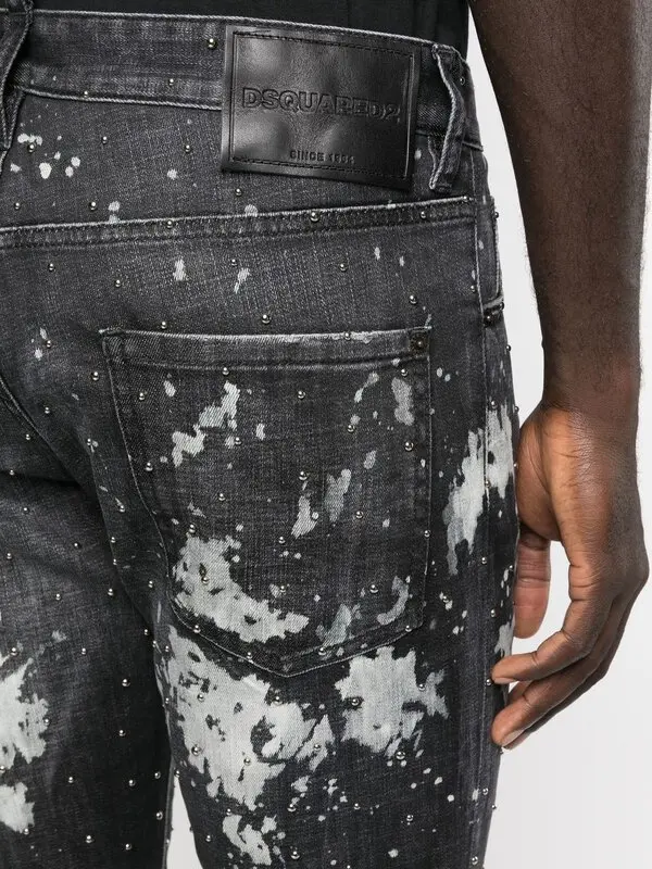 Dsquared2 Paint-splatter Jeans