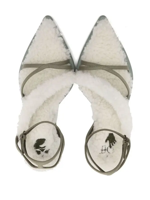 Off-White Allen Shearling Sandals