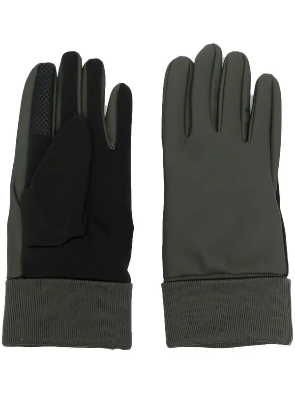 Rains Ribbed Gloves - Green