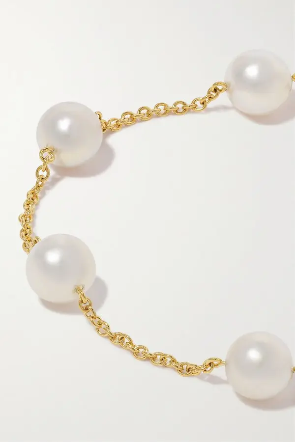 Mikimoto 18-karat Akoya Pearl Bracelet