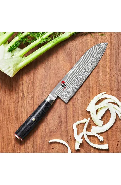 MIYABI Kaizen Ii 7-inch Santoku Knife - Silver