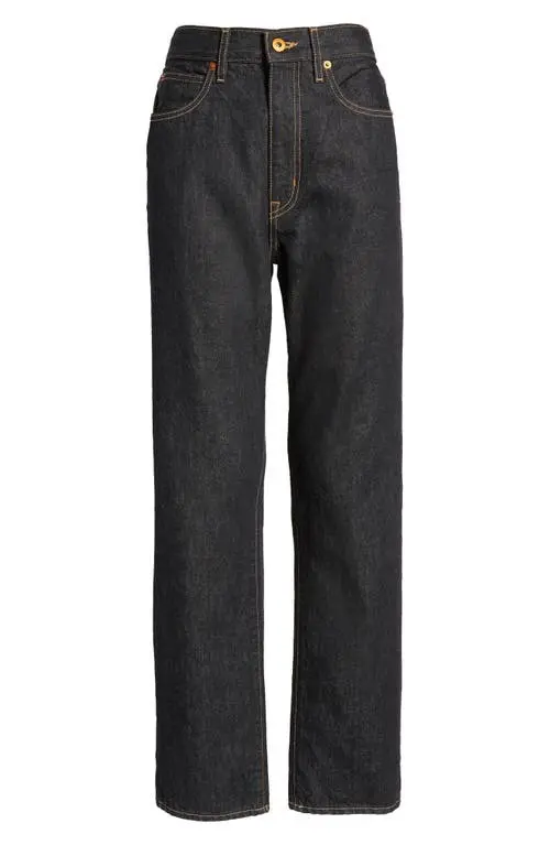 SLVRLAKE London High-rise Straight Leg Jeans - Empty Sky