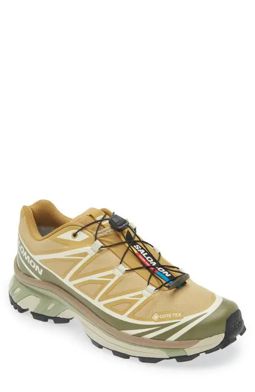 SALOMON Gender Inclusive Xt-6 Gore-tex® Sneaker - Antelope/icicle/portabella