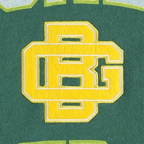Mitchell & Ness Bay Packers Washed Short Sleeve Pullover Hoodie