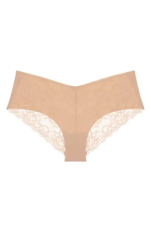 JOURNELLE Estelle Lace Hipster Briefs - Blush