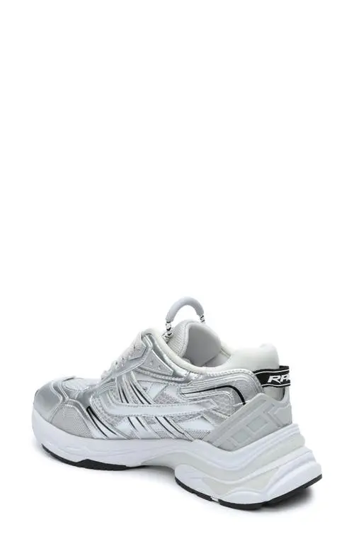 Ash Race Sneaker - Silver/pearl