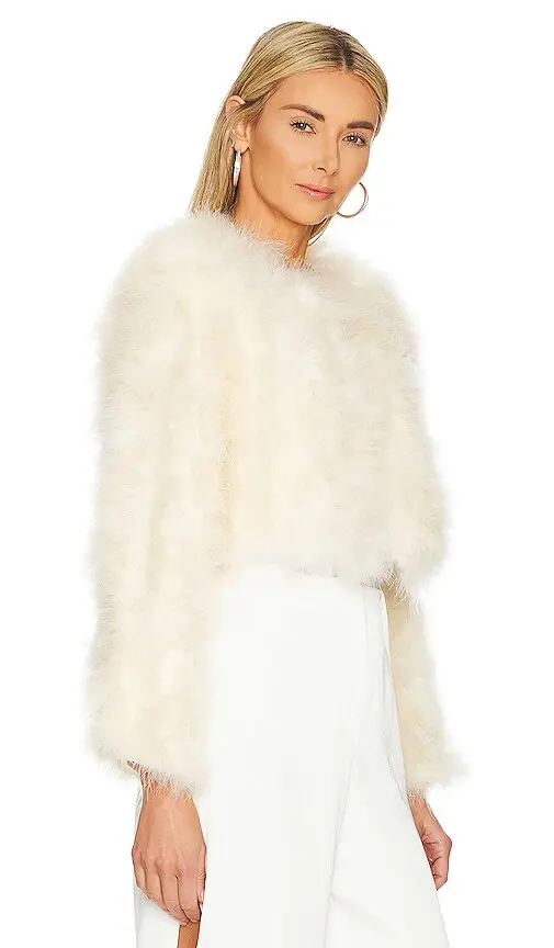 BUBISH Manhattan Crop Jacket - Cream