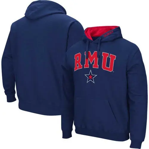COLOSSEUM Robert Morris Colonials Arch & Logo 3.0 Pullover Hoodie