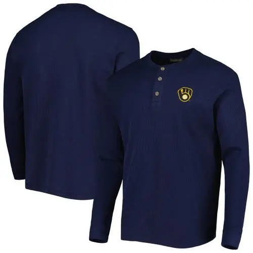 DUNBROOKE Milwaukee Brewers Maverick Long Sleeve T-shirt