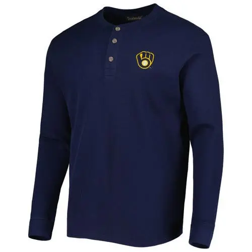 DUNBROOKE Milwaukee Brewers Maverick Long Sleeve T-shirt