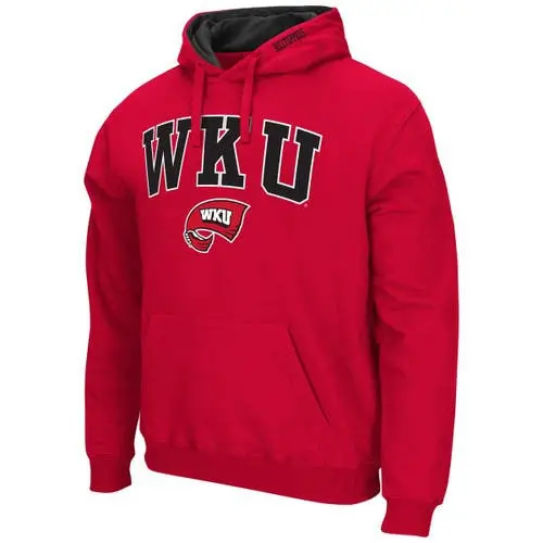 COLOSSEUM Western Kentucky Hilltoppers Arch & Logo 3.0 Pullover Hoodie