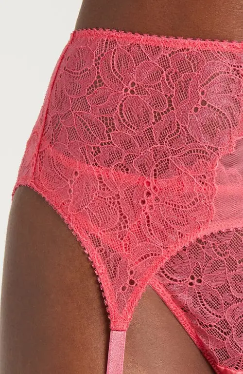 JOURNELLE Lexi Lace Suspender Belt - Tulipe