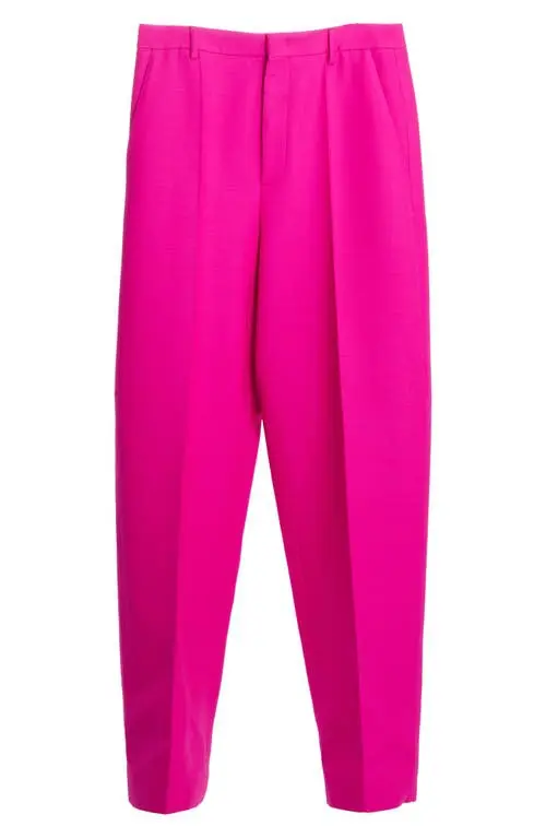 Valentino Garavani Relaxed Virgin Wool & Silk Trousers