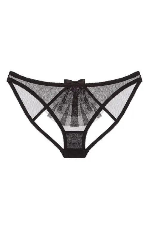 JOURNELLE Odette Ouvert Bikini - Noir