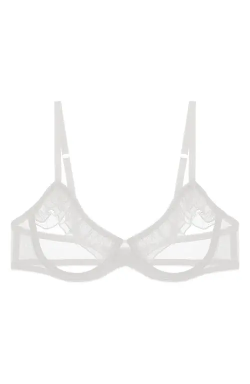 JOURNELLE Odette Open Cup Underwire Bra - Blanc