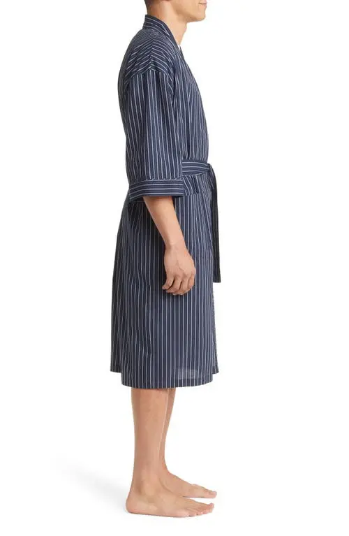 Majestic International Sunset Blues Stripe Robe