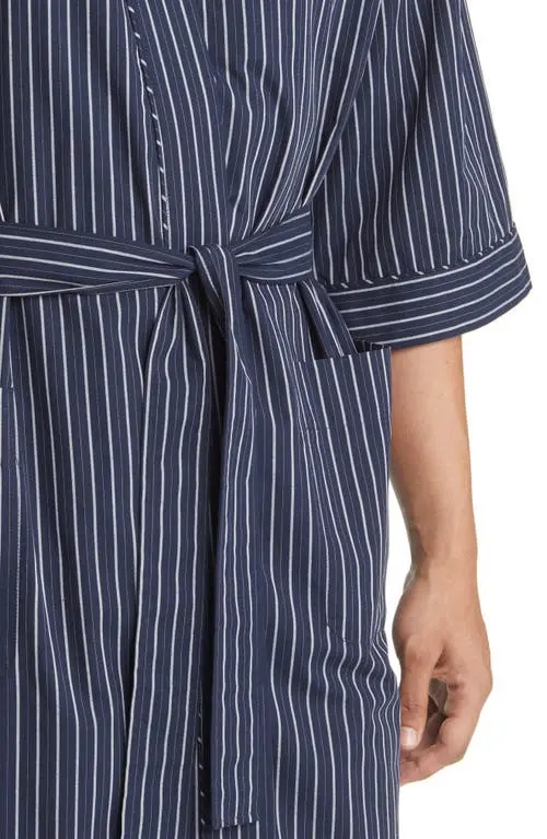 Majestic International Sunset Blues Stripe Robe