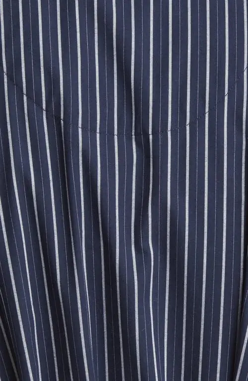 Majestic International Sunset Blues Stripe Robe