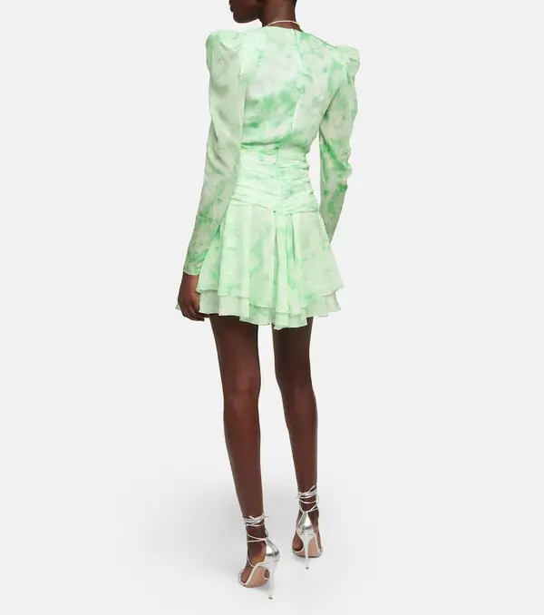 Alessandra Rich Belted Mini Dress