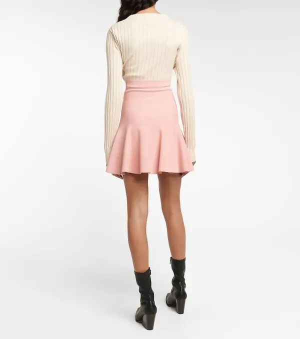 Stella McCartney Fluted Miniskirt